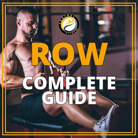 Row Exercise A Comprehensive Guide