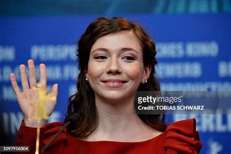 Actress Ece Yuksel Addresses A Press Conference For The Film A Tale