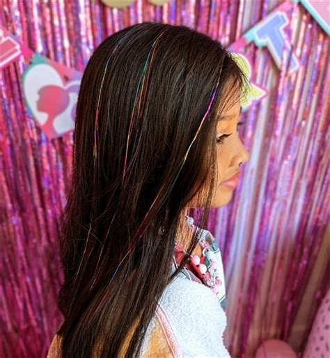 How To Wear Hair Tinsel In The Wigs