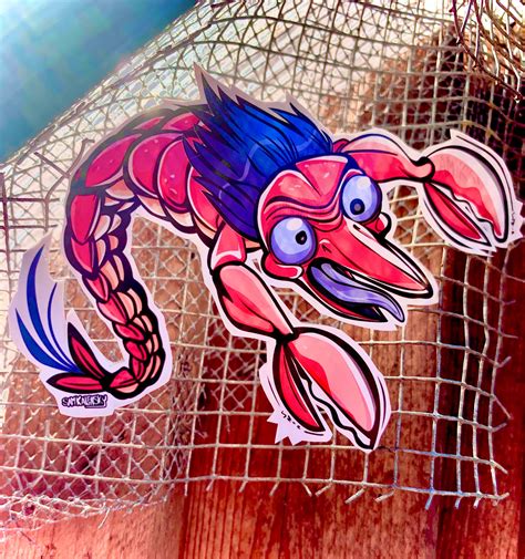Amikiri The Net Cutter Yokai Sticker Etsy