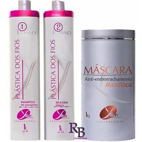 Selagem Alisa O Cabelo Produto Profissional Original Parcelamento Sem