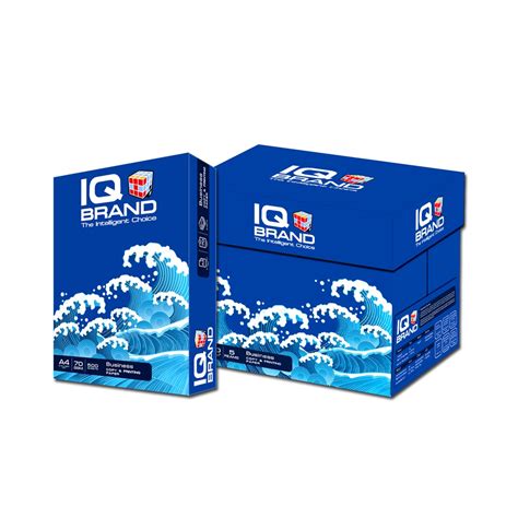 กระดาษถ่ายเอกสาร A4 70 แกรม Iq Brand แพ็ค 5 รีม ห่อ Shopee Thailand