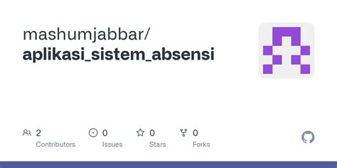 GitHub Mashumjabbar Aplikasi Sistem Absensi