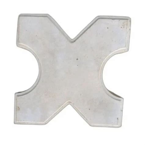 X Shape Cement Interlocking Block At ₹ 48piece Floor Bricks In