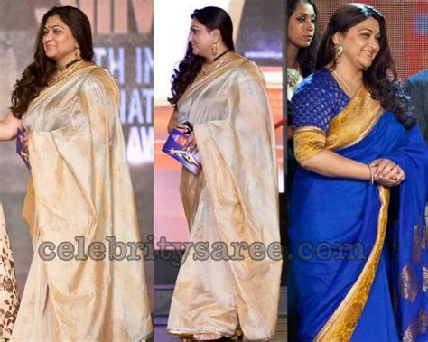 Kushboo Sarees At Siima 2012 Saree Blouse Patterns