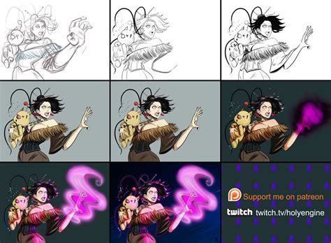 Lulu Ff X Fanart Wip By Holyengine On Deviantart