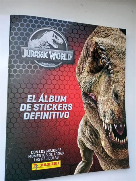 Album Jurassic World Definitivo 2021 Completo A Pegar Mercado Libre
