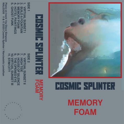 Memory Foam Cosmic Splinter Simon Break