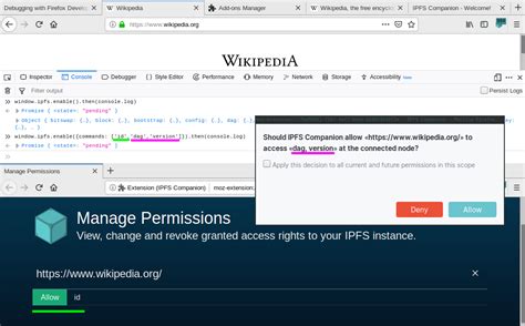 Ipfsipfs Companion V270 On Github