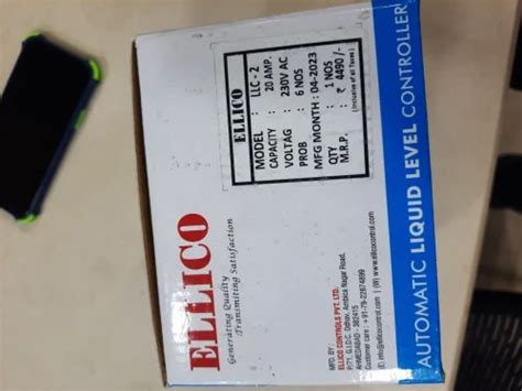Ellico Ets Llc At ₹ 2500 Piece Water Level Controller In Ahmedabad