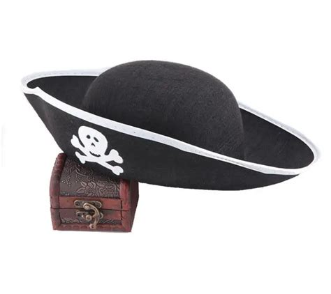 Halloween Accessories Skull Hat Caribbean Pirate Hat Piracy Hats