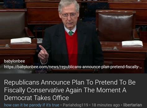 Republicans Announce Plan To Pretend To Be Fiscally Conservative Again
