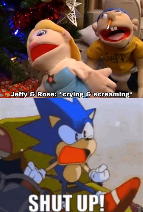 Sml Sonic Tells Rose And Jeffy To Shut Up By Matthewspics9066 On