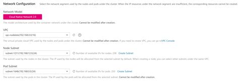 Cloud Native 20 Network — Cloud Container Engine User Guide