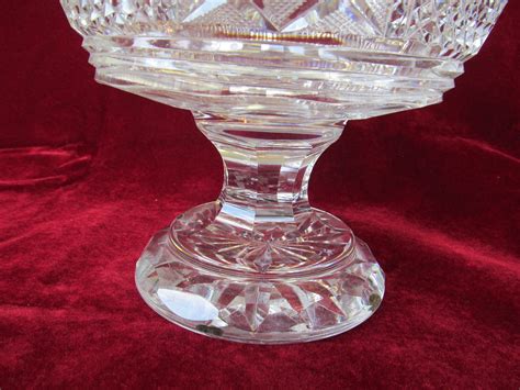 Waterford Cut Crystal Pedestal Bowl George C Birlant And Company