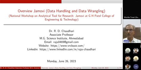 Dr Raju Chaudhari On Linkedin Jamovi Analyticaltool Research