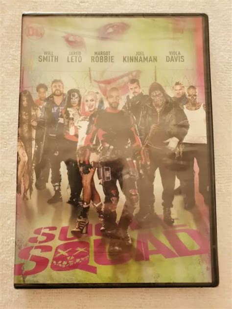 Suicide Squad Will Smith Jared Leto Margot Robbie Brand New Dvd