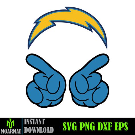 Los Angeles Chargers Football Svg Bundle Sport Svg Los Ang Inspire