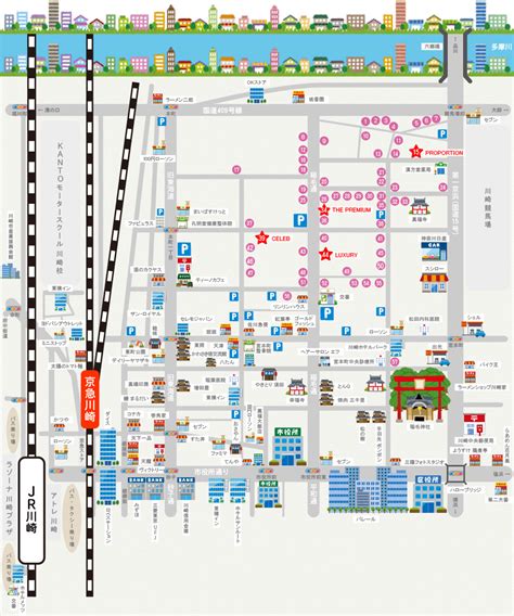 川崎堀之内ソープ・風俗map｜川崎ソープ口コミ・ランキング「ホリラン」