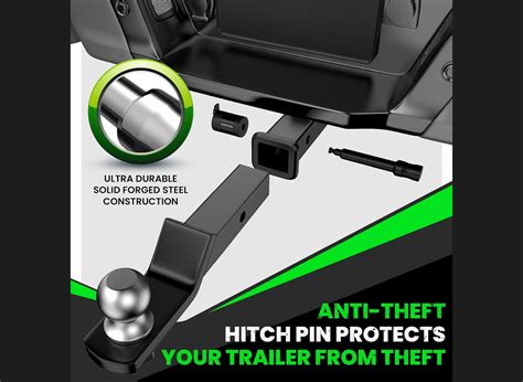 Locking Pin For Trailer Hitch Security