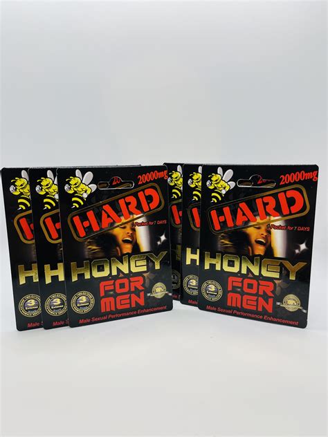 Hard Honey For Men 20000 6 Pack Deal Royalty Honey Usa