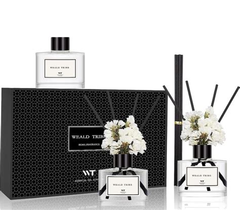 WEALD TRIBE Flower Reed Diffuser Set Of
