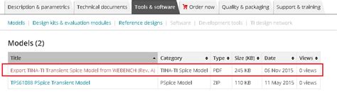 Tinaspicepmp9772 Pmp9772 Simulation Simulation Hardware And System