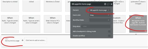 BDK Native Cannot Get Go To Previous Page To Work With Android Back Button Is Pressed