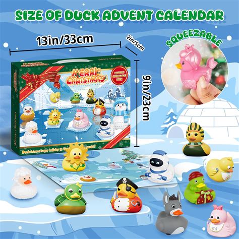 Advent Calendar 2024rubber Duck Advent Calendar 202424 Days Countdown