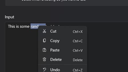 Cut Does Not Work Properly Issue Devtoys App Devtoys Github