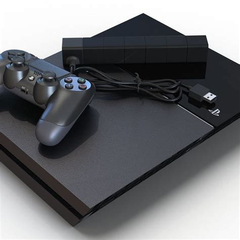 Sony Playstation 4 3d Models Set 2 Modelo 3d 69 3ds Fbx Obj Max