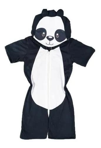 Pijama Infantil Macacão Kigurumi Fantasia Urso Pand Parmalat Mercadolivre