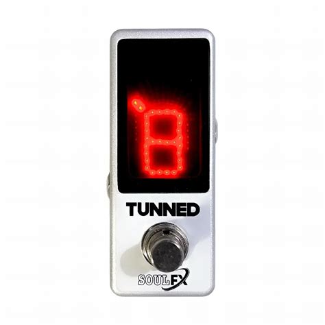 Pedal Afinador Soul Fx Tunned True Bypass