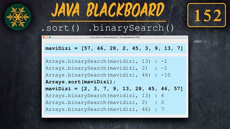 152 JavaBlackboard Discovering Binary Search In Java Unraveling