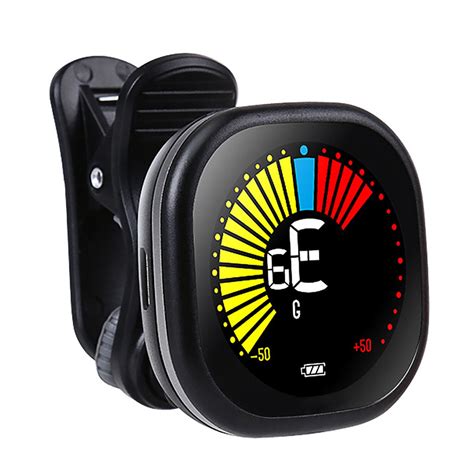 Guitar Tuner 12 Equal Temperament Lcd Display Automatic Electronic