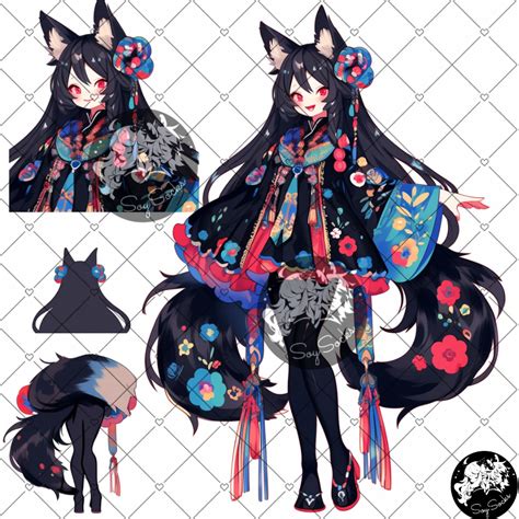 Open Kemonomimi Ai Adopt 40 By Soy Socks On Deviantart