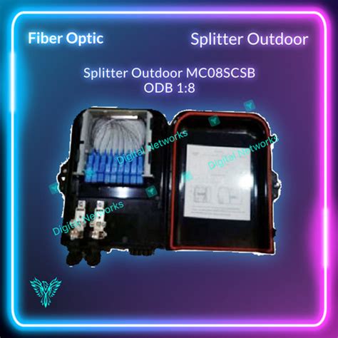 Jual Odb 8core Outdoor Box 8core Sc Upc Splitter 1x8 Odb 8core With