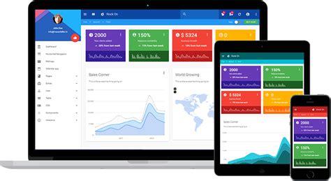 简约vuejs Laravel管理后台系统模板框架