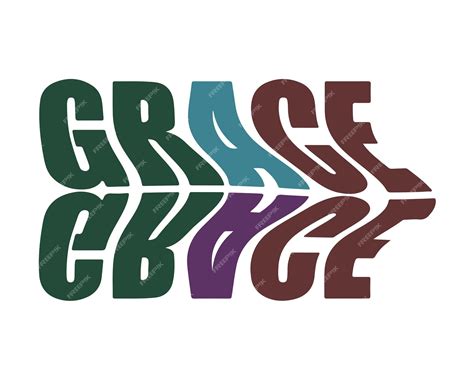 Premium Vector Grace Shirt Design Grace Typography Vector Illustration