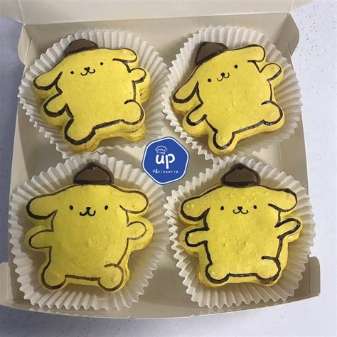 มาการองฝรั่งเศสแท้ Pompompurin Box Set กล่อง 4 ชิ้น Shopee Thailand