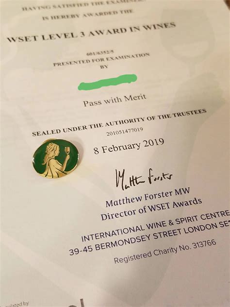 A Year Ago I Posted My Wset 2 Pin Number 3 Arrived Yesterday Scrolller