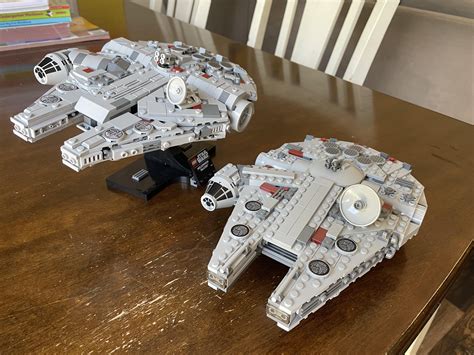 Comparing Starship” Scale Falcons Rlegostarwars