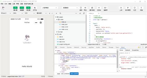 我的第一个微信小程序hello World（超详细）补充小程序的基本信息如名称、图标、描述等。的链接 Csdn博客