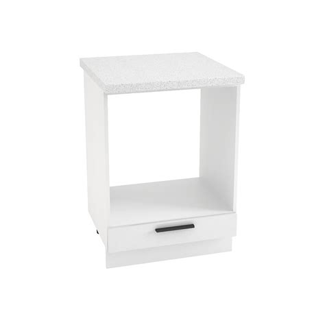 Шкаф нижний духовой Кухня Глетчер 600 мм Белый Айленд купить в Пензе в интернет магазине