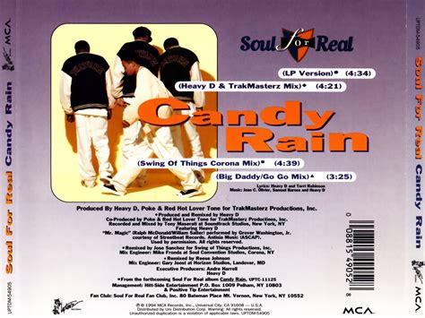 Highest Level Of Music Soul For Real Feat Heavy D Candy Rain Remix