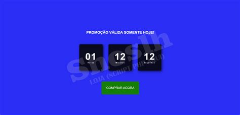 Cronômetro Digital de Venda Dinâmica Feito em Html Css e Js Script