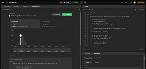 Day 53 Of The 100daysofcode Challenge Merge Intervals Adarsh