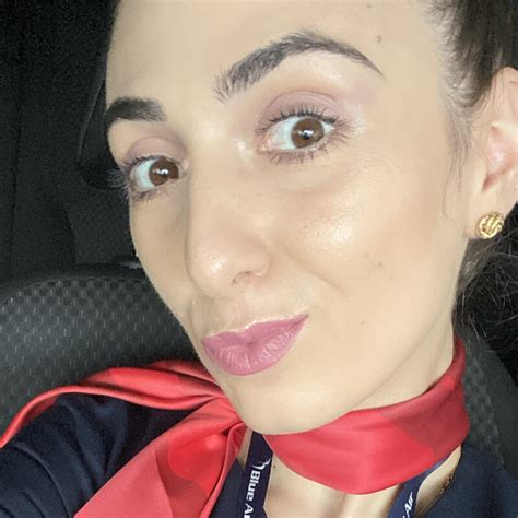 Cristina Daniela Dinu Flight Attendant Blue Air Linkedin