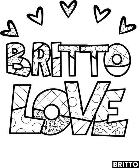 Desenhos Para Colorir Romero Britto Pdf