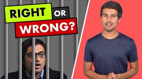Arnab Goswami Arrest Explained By Dhruv Rathee Youtube